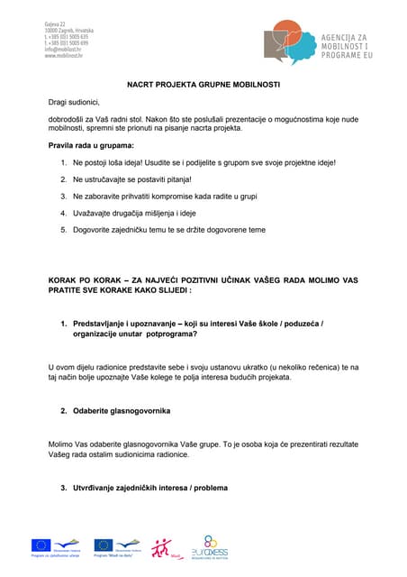 Od ideje do projekta | PPT