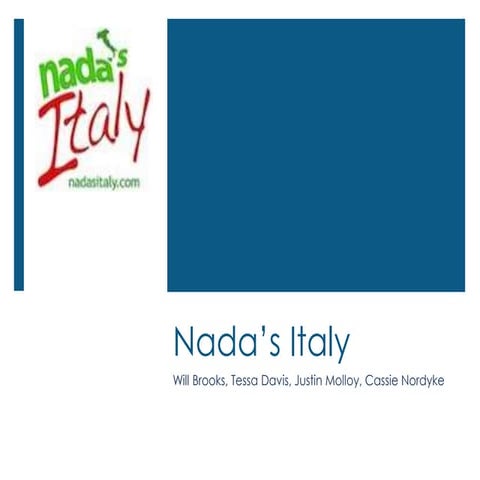Nada's Italy | PPT