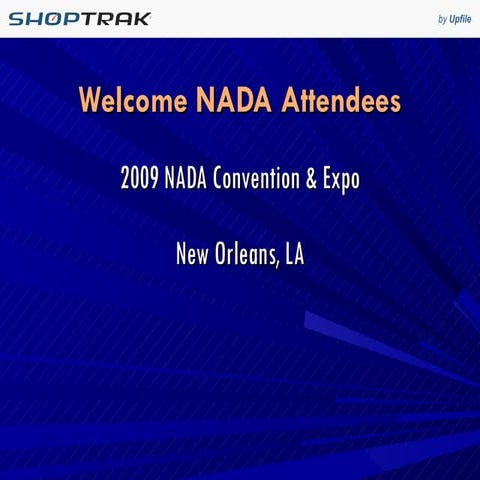 NADA Presentation 2009 | PPT