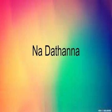 Na dathanna | PPTX