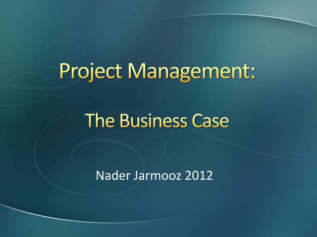 Business Case Project Management Template business-case-project-management-template