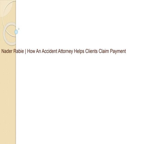 Know Duties and Responsibilities of a Personal Injury Lawyer | DOCX