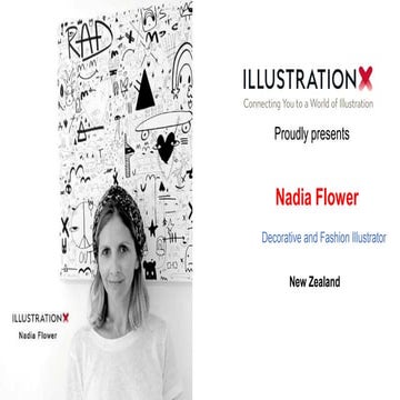 Nadia flower decorative and fashion illustrator | PDF