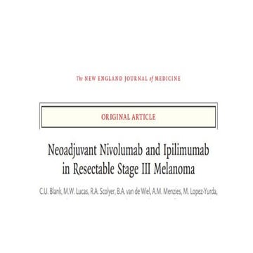 NADINA TRIAL neo adjuvant immunotherapy in malignant melanoma - rol.pptx