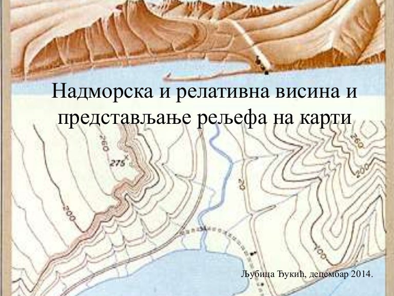 Nadmorska i relativna visina lj đ