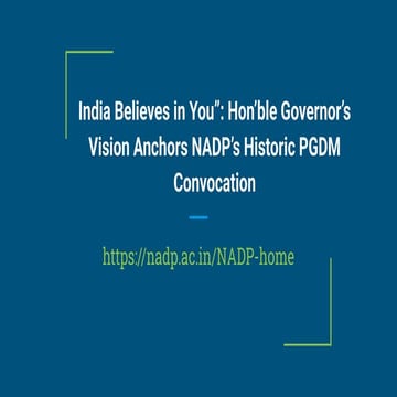 NADP Nagpur’s Historic PGDM Convocation 2025.pdf
