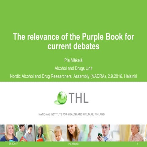 The relevance of the Purple Book for current debates | PDF