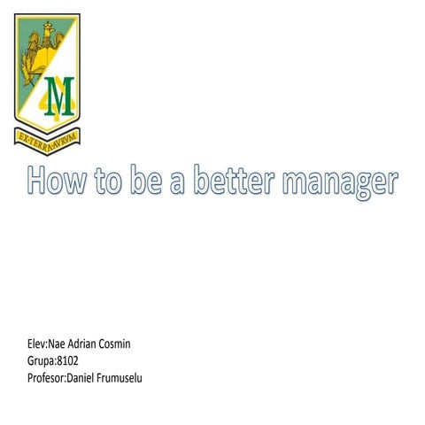 10 quality goals for managers | PDF