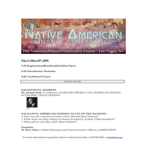 Nafc Agenda 09 | PDF