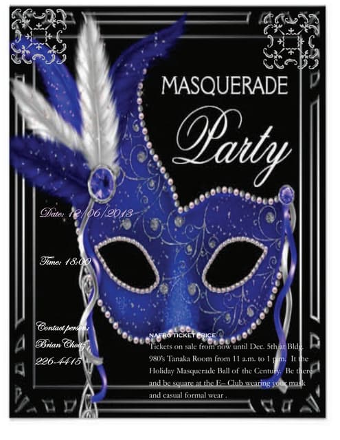 Misawa Navy Ball Flyer | PDF