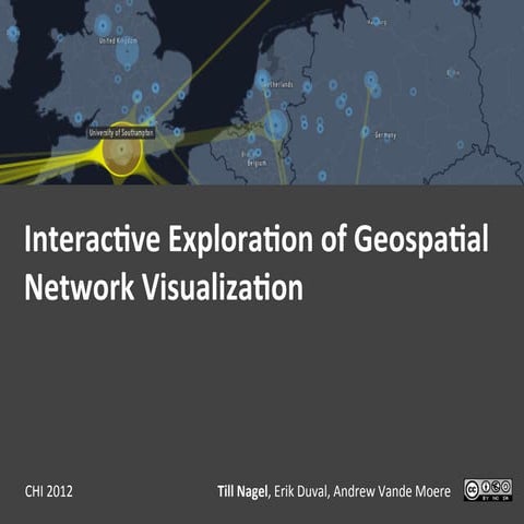 Interactive Exploration of Geospatial Network Visualization | PDF