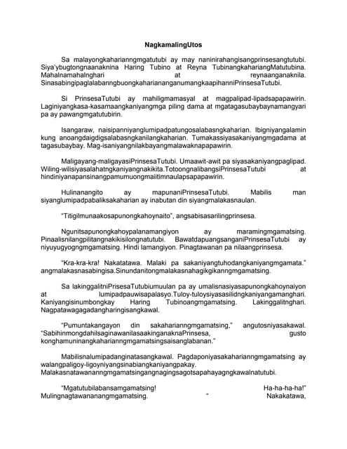 Nagkamali ng Utos | DOCX