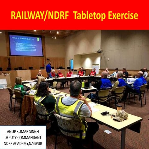 TABLE TOP EXERCISE,NDRF | PPTX