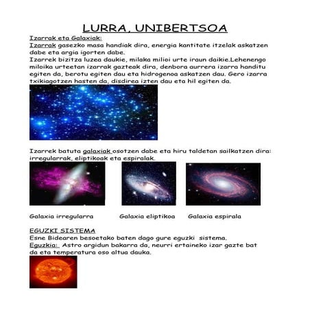 LURRA ETA UNIBERTSOA | DOC