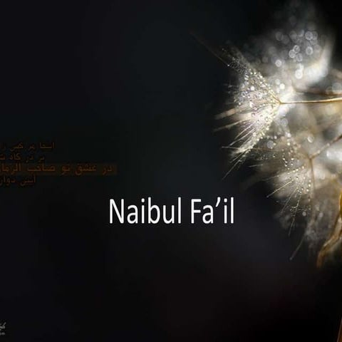 Naibul fa'il | PPTX