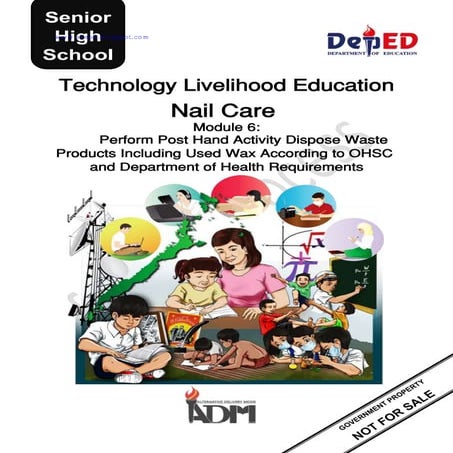 Nail Care Module 6.pdf | Educational Assessment | Education