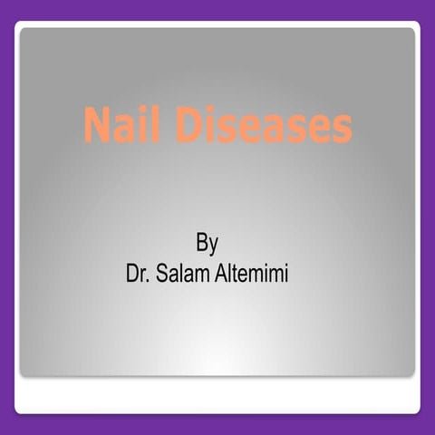 GRADE 9 LESSONS FOR TLE - Overview of Nail Diseases.pptx