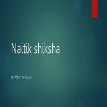 Naitik shiksha chapter-6th class-5.pptx