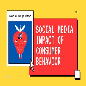 HOW SOCIAL MEDIA IMPACT CONSUMER BEHAVIOR | PPTX