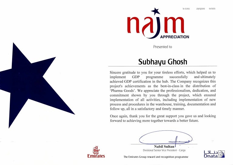 Emirates Najm Award