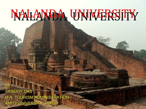 Ancient Educational Institutions: Takshashila, Nalanda and Valabhi | PPT