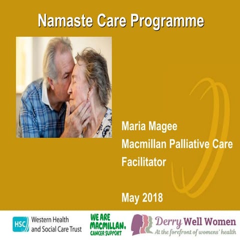 Namaste Project presentation Maria Magee | PDF