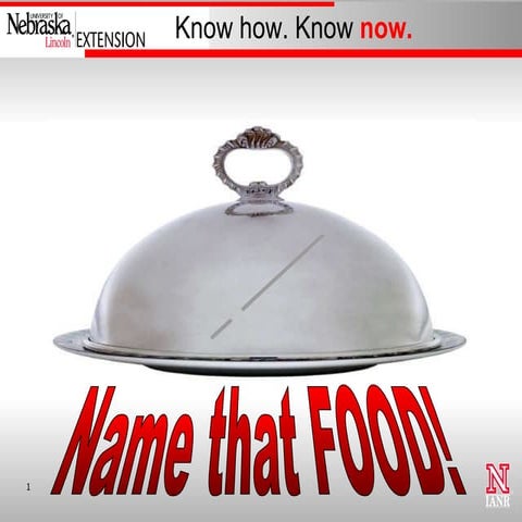 Name That Food | PPT