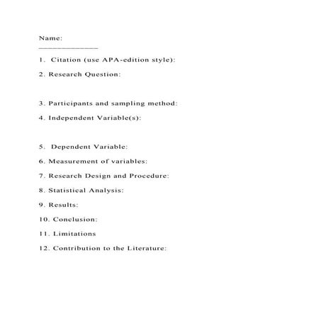 Name _____________1. Citation (use APA-edition style)2..docx