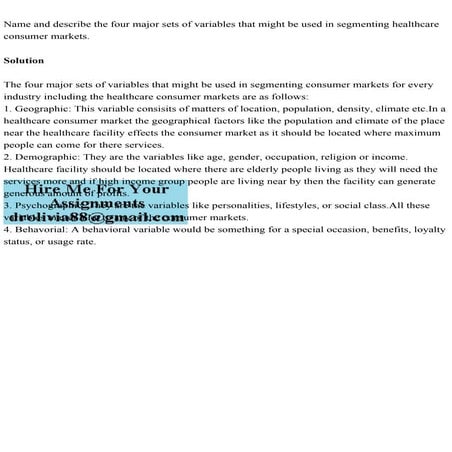 Name and describe the four major sets of variables that might be use.pdf