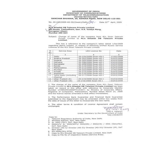 Name Change Letter | PDF