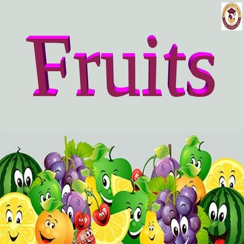 Name of fruits, with picture | PPT