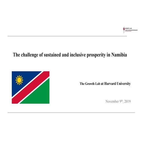Namibia: The challenge of sustained and inclusive growth | PDF