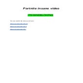 Fotnite video | PDF