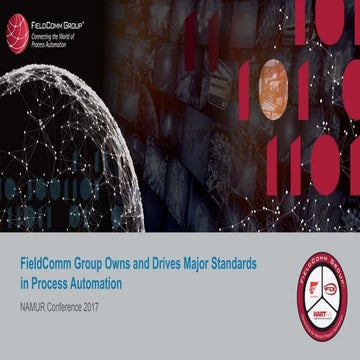 FieldComm Group - NAMUR press conference 2017 final nov. 6 | PPT
