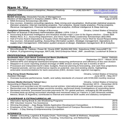 Nam Vu _McGill Desautels MMA Resume_05.05.2019