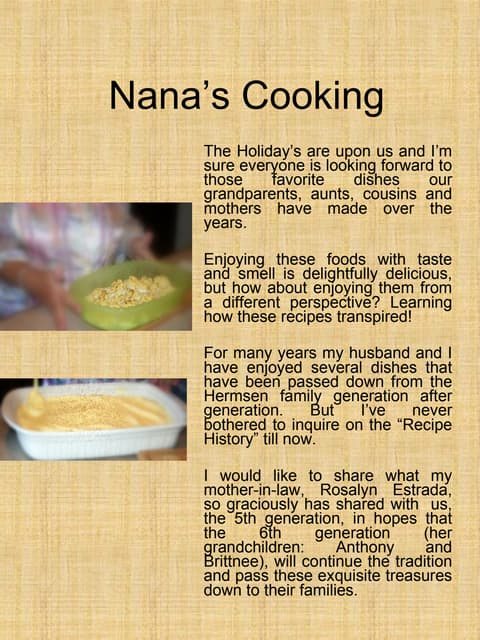 C105 Stoichiometry Cooking Race | PPT