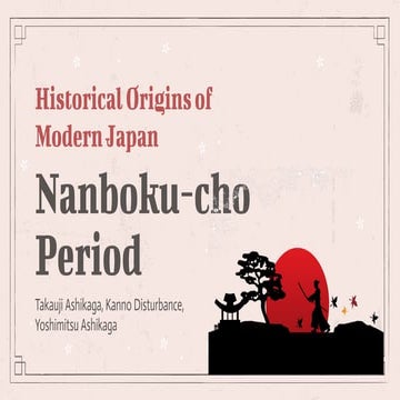 Nanbokucho-period, Historical Origins of Modern Japan | PDF