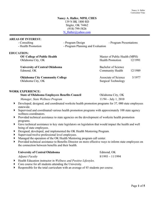 wgu resume