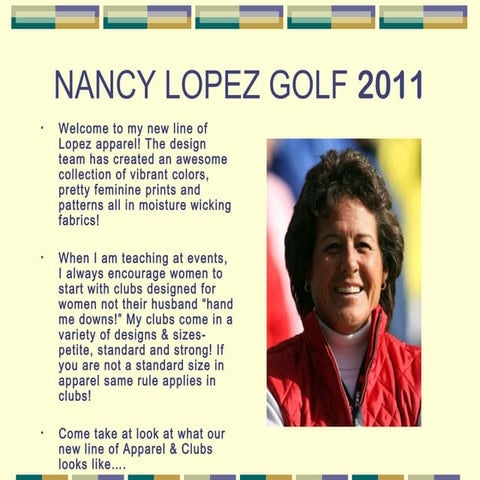 Women's golf | PPTX