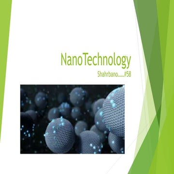 Introduction to Nanotechnology | PPTX
