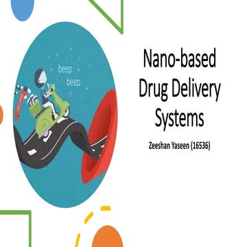 Nano based drug delivery systems | PPTX