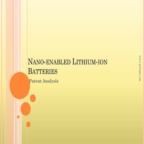 Nano enabled lithium-ion batteries | PDF | Chemistry | Science
