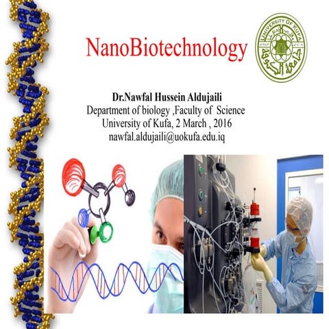 Introduction to nanobiotechnology