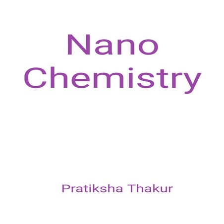 Nano Chemistry Pdf