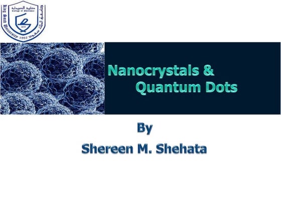 Nanoparticles ppt | PPT