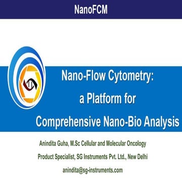Nano Flow Cytometer by NanoFCM Inc. | PPTX