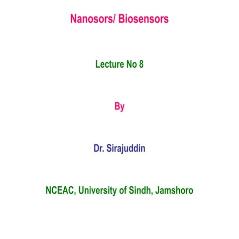 Nano Lecture 8 Ppt