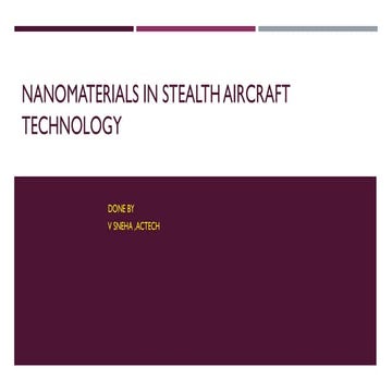 NANOMATERIALS IN STEALTH AIRCRAFT TECHNOLOGY.pdf