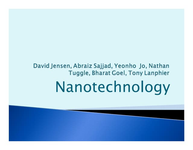 Nanotechnology.Opportunities&Challenges | PPT