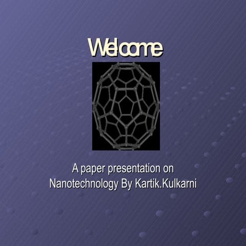 Nanotechnology | PPT | Science